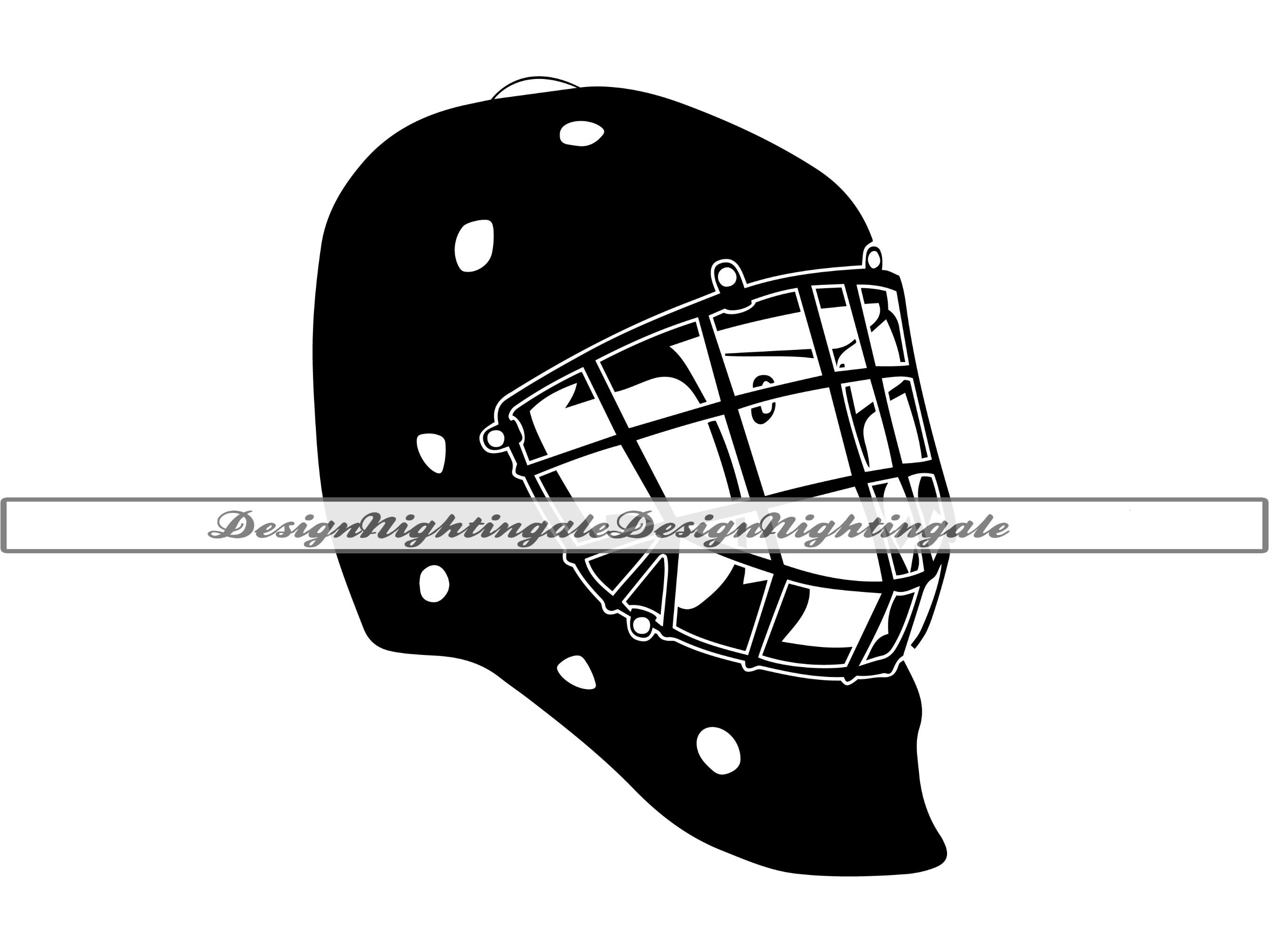 Goalie Mask SVG, Hockey Helmet Cut Files (digital Download) - Etsy Canada