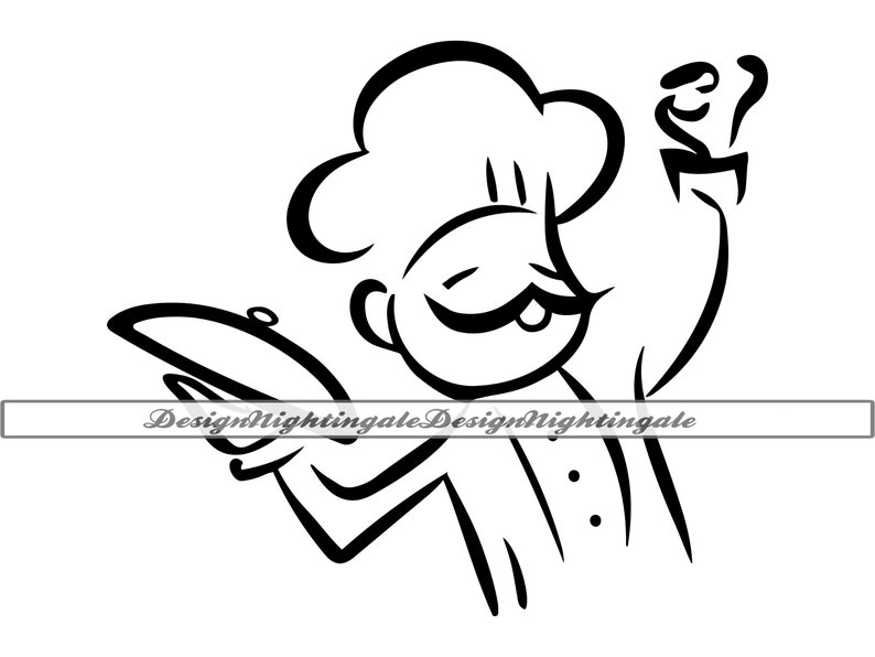 Koch SVG, Koch SVG, Koch Clipart, Koch Dateien für Cricut, Chef ...