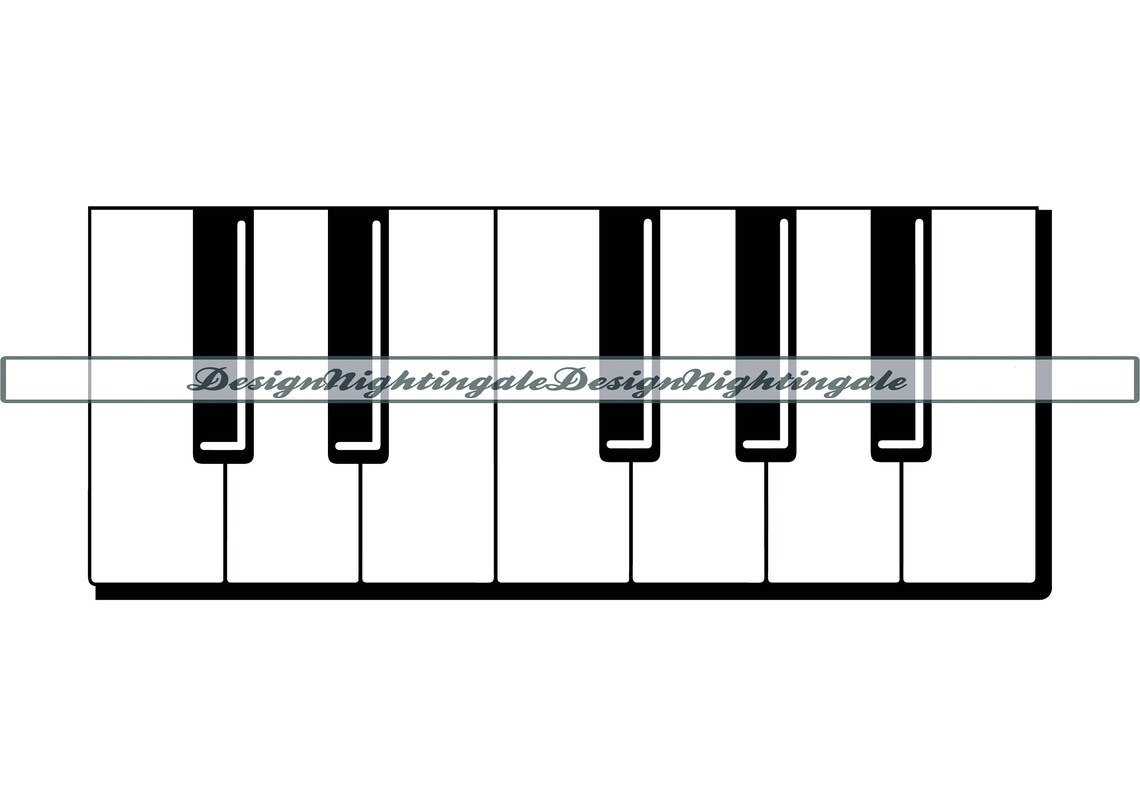 Piano Keys SVG Piano Svg Piano Keys Clipart Piano Keys - Etsy