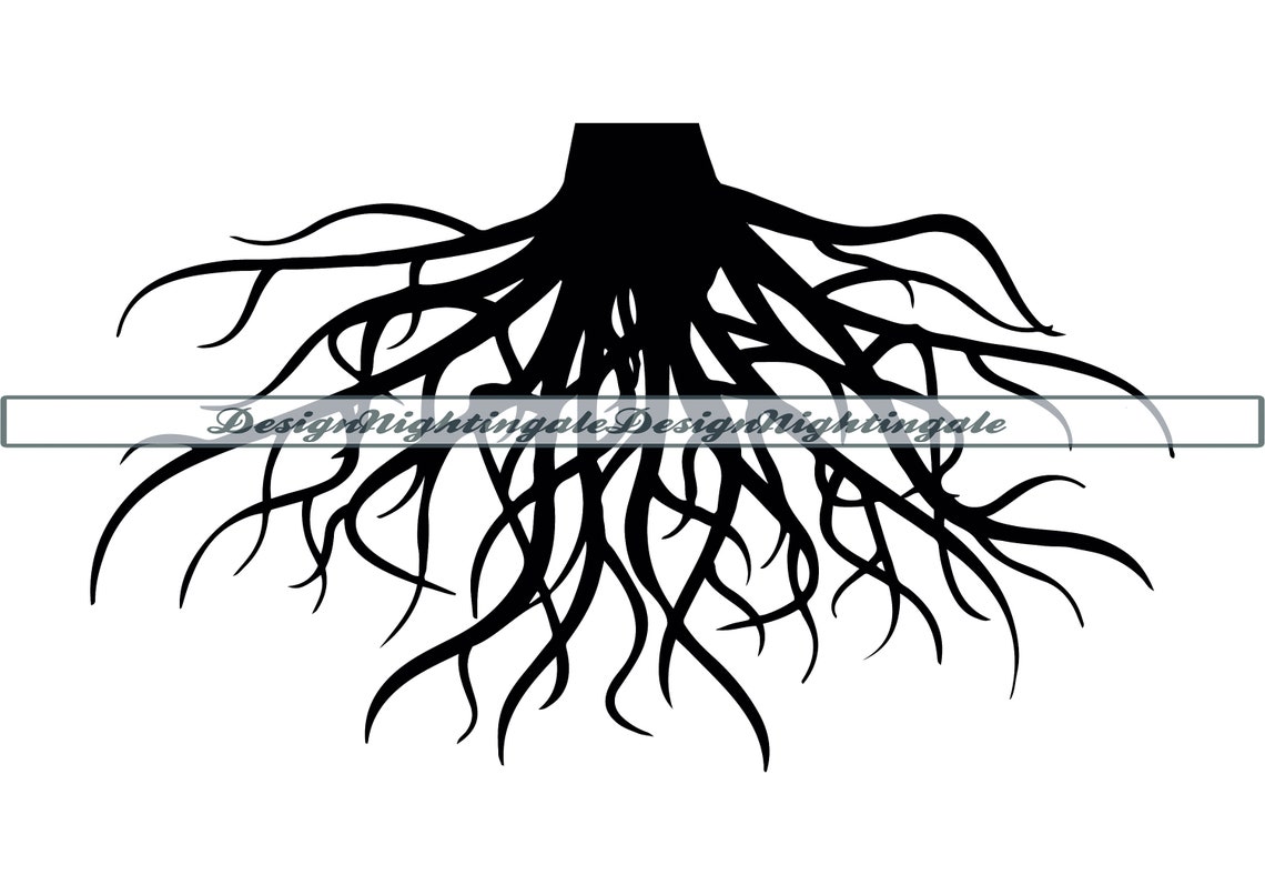 Roots 2 SVG Tree Roots SVG Family Svg Roots Clipart Roots - Etsy