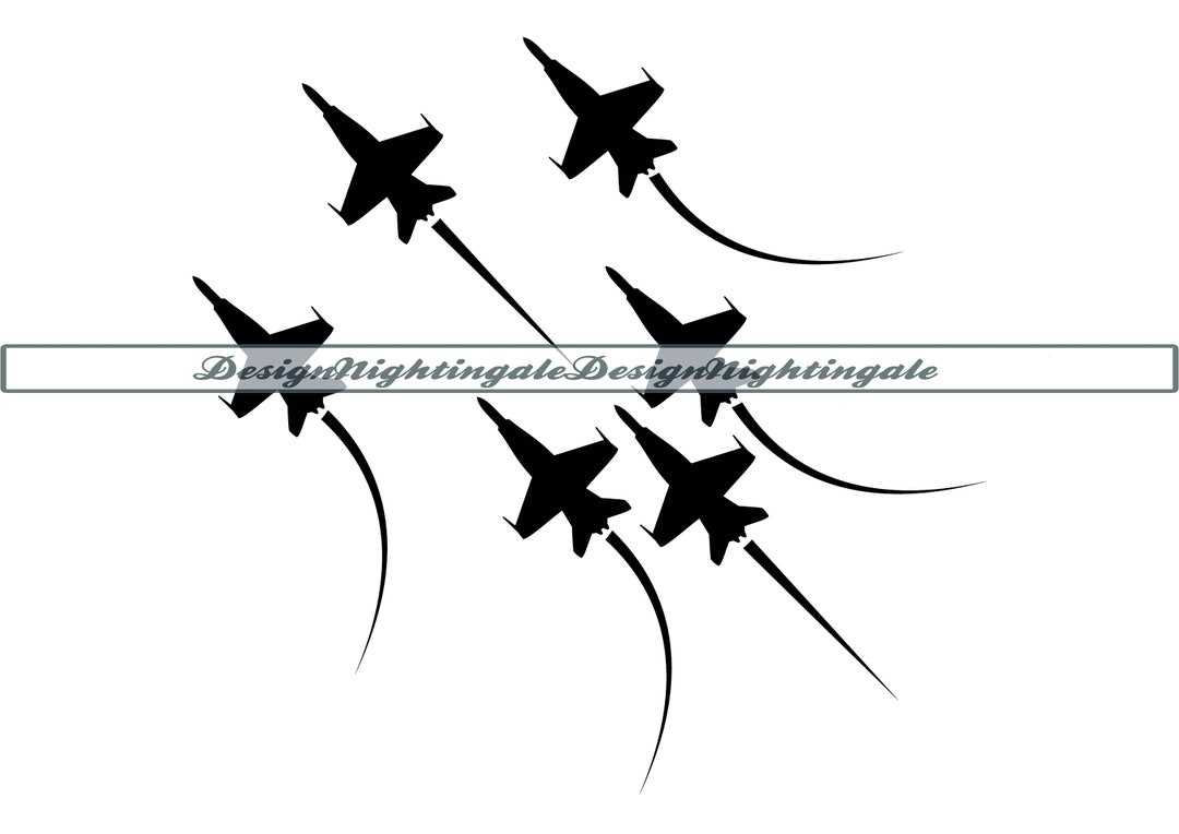 Blue Angels #2 SVG, Jet Fighter SVG, Fighter Planes SVG, Military Svg ...