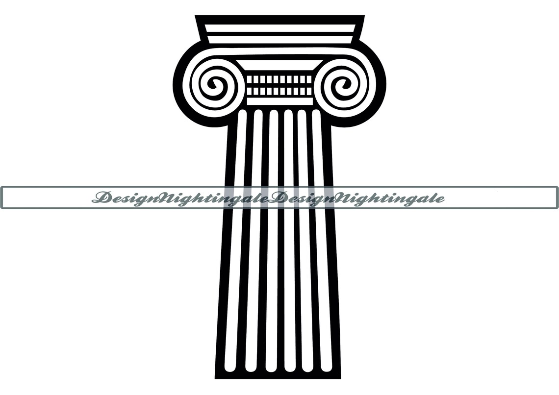 Column 5 SVG Pillar SVG Architecture SVG Column Pillar - Etsy