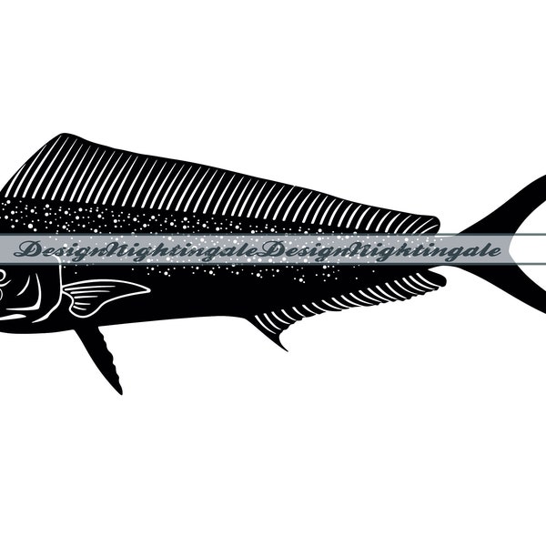 Mahi Mahi Dxf - Etsy