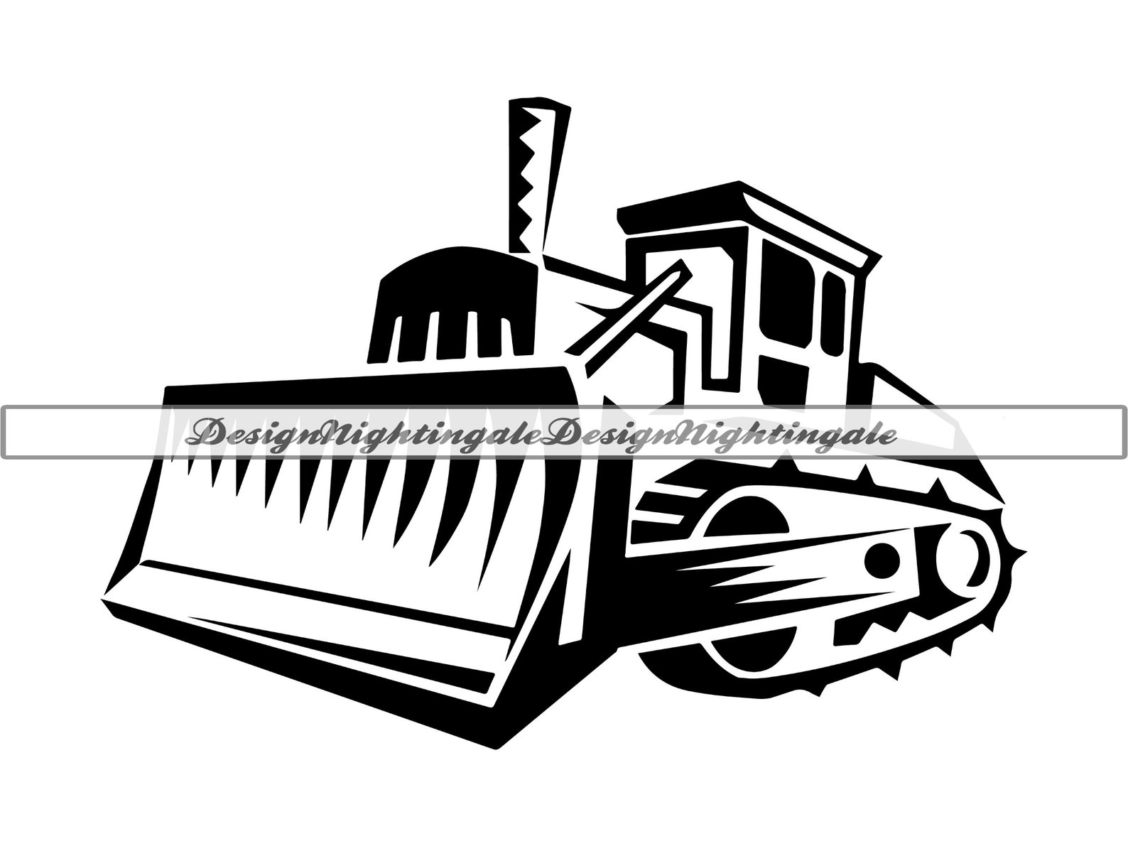 Bulldozer SVG Heavy Equipment SVG Bulldozer Clipart - Etsy