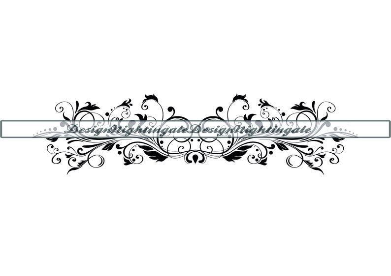 Buy Tooled Leather 24 SVG Floral Border SVG Seamless Pattern Online in ...
