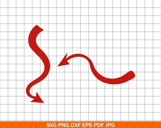 Devil Tail Svg, Devil Tail, Png, Devil Tail Dxf, Devil Tail Clipart ...