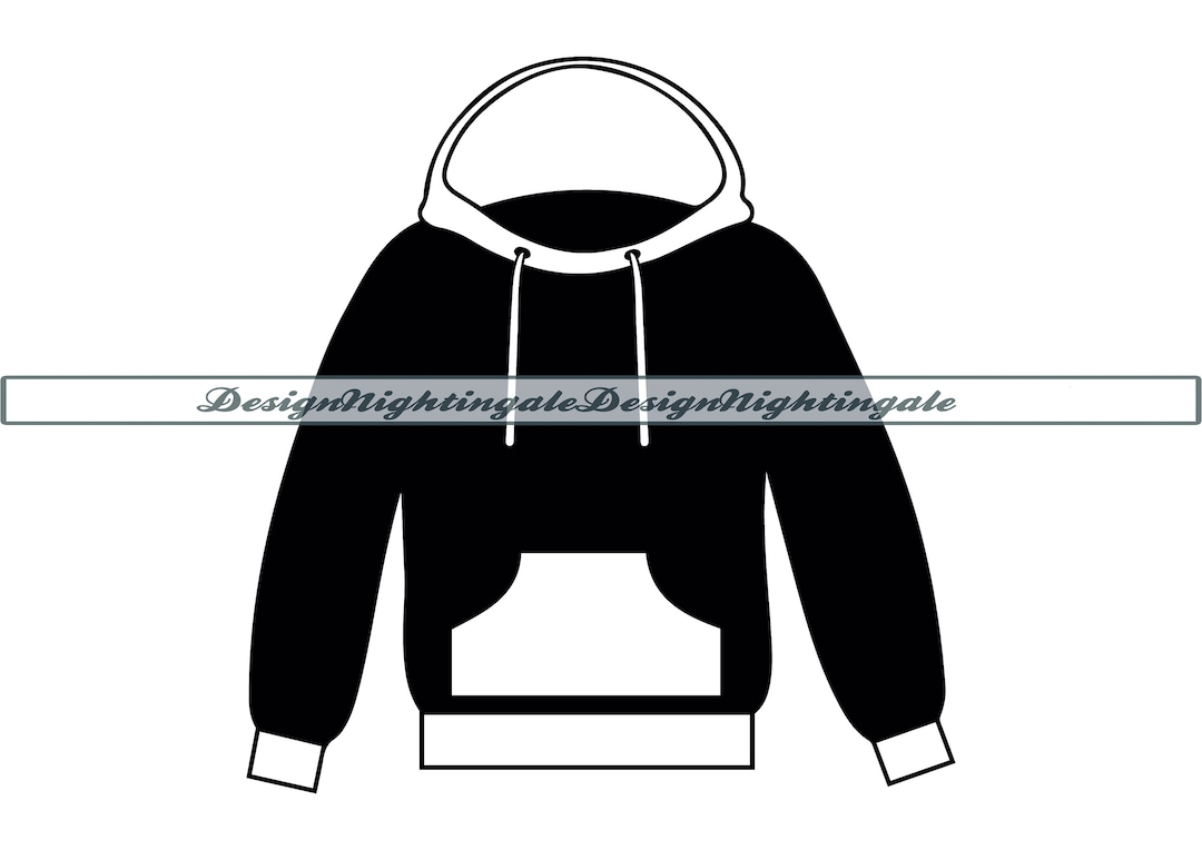 Hoodie SVG, Sweatshirt SVG, Hoodie Clipart, Hoodie Files for Cricut ...