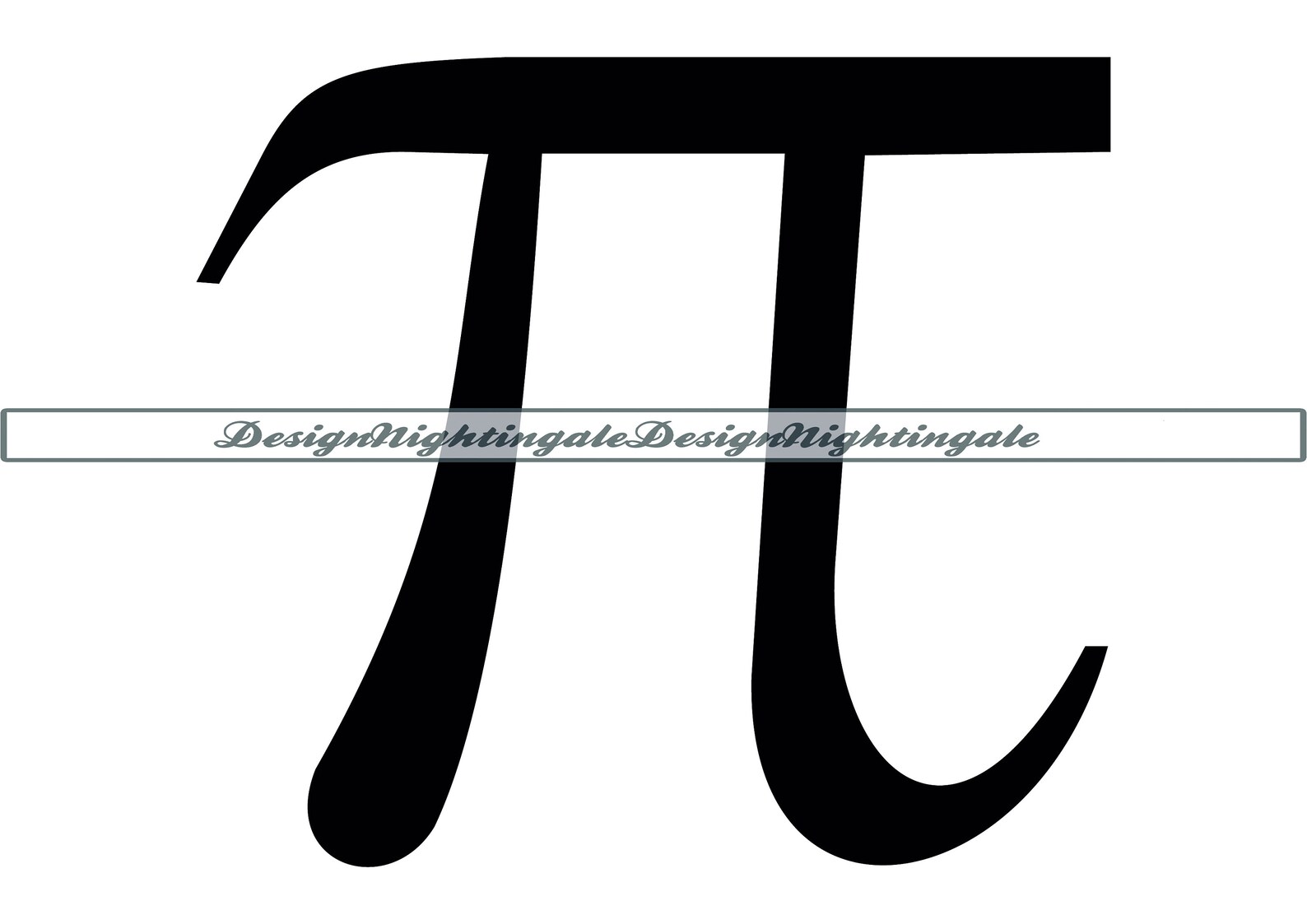 Pi Symbol Svg Pi Math Symbol Svg Greek Letter Pi Pi Symbol Etsy