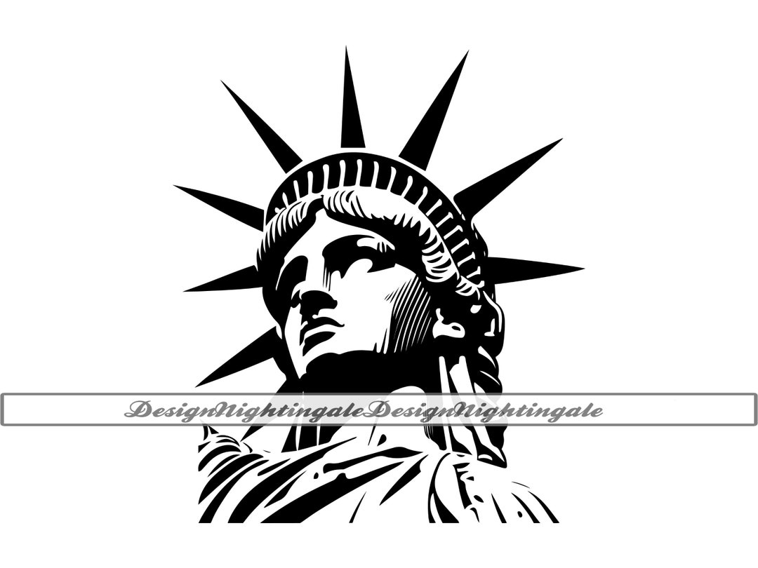 Statue of Liberty #2 SVG PNG DXF, New York Svg, Statue of Liberty ...