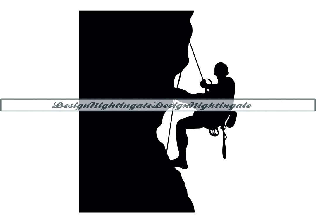 Climbing #3 SVG, Rock Climbing SVG, Mountain Climbing SVG, Climber Svg ...