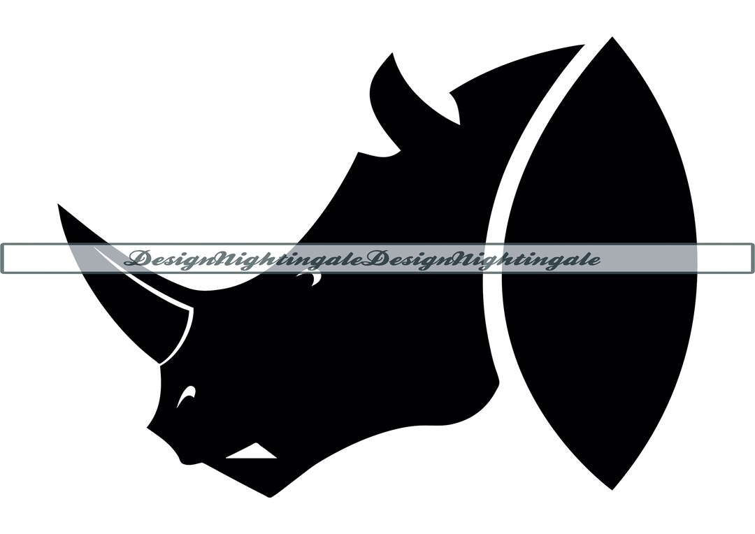 Rhino SVG, Mascot Rhino SVG, Rhino Clipart, Rhino Files for Cricut ...