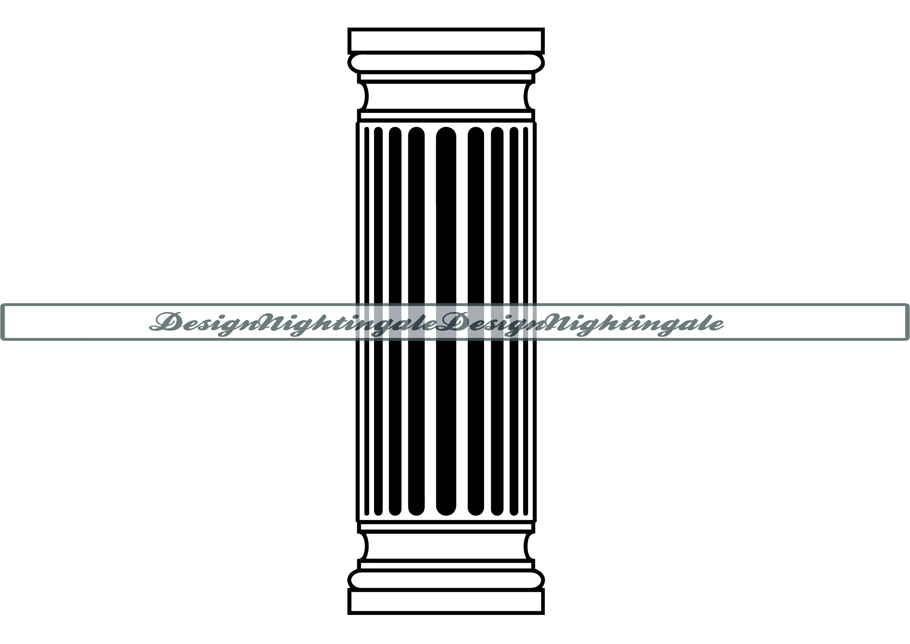 Column SVG Pillar SVG Architecture SVG Column Pillar - Etsy