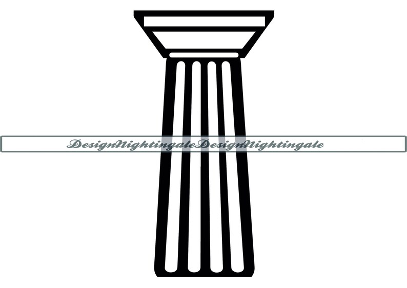 Column 6 SVG, Pillar SVG, Architecture SVG, Column Pillar Clipart ...