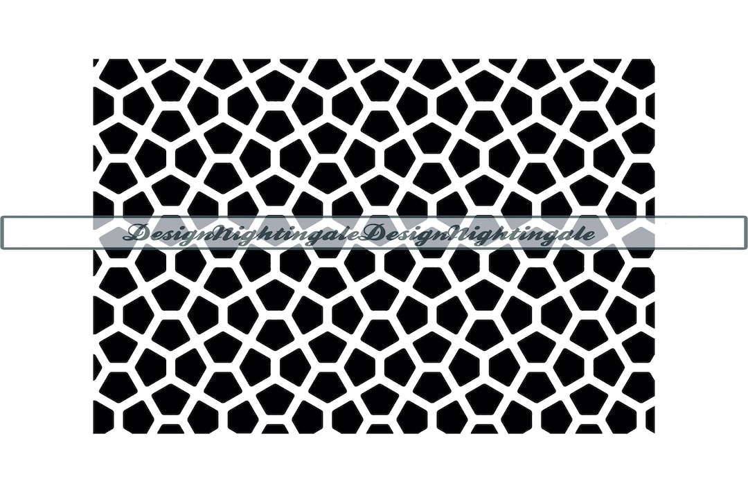 Honeycomb Pattern SVG, Geometric Seamless Design (digital Files) - Etsy