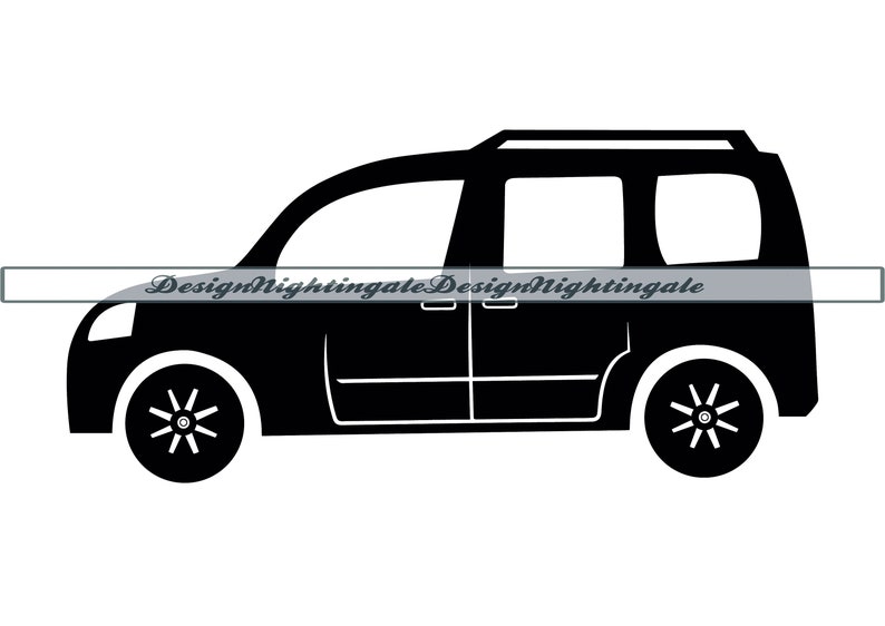 Minivan SVG Minivan Silhouette SVG Mini Van SVG Minivan | Etsy