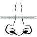 Nose SVG, Human Nose SVG, Nose Clipart, Nose Files for Cricut, Nose Cut ...
