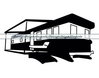 Mobile Home 2 SVG, Mobile Home SVG, Trailer Home Svg, Mobile Home ...