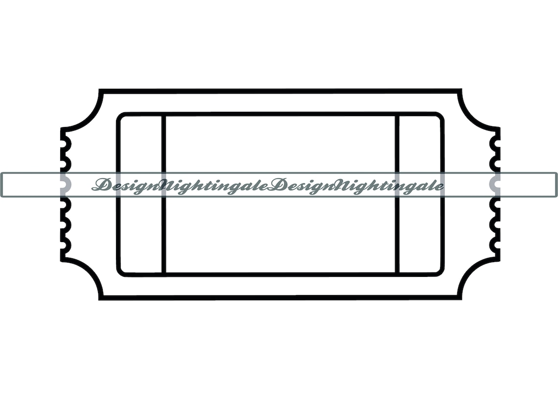 Buy Ticket Outline SVG Ticket SVG Raffle SVG Prize Svg Party Online in ...