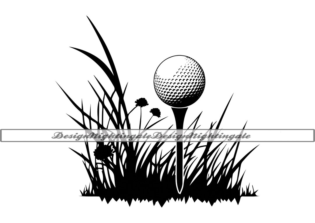 Golf Ball #4 SVG, Golf Tee SVG, Golf SVG, Golf Ball Clipart, Golf Ball ...