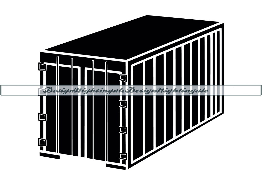 Container SVG, Shipping Container SVG, Cargo Container SVG, Container ...