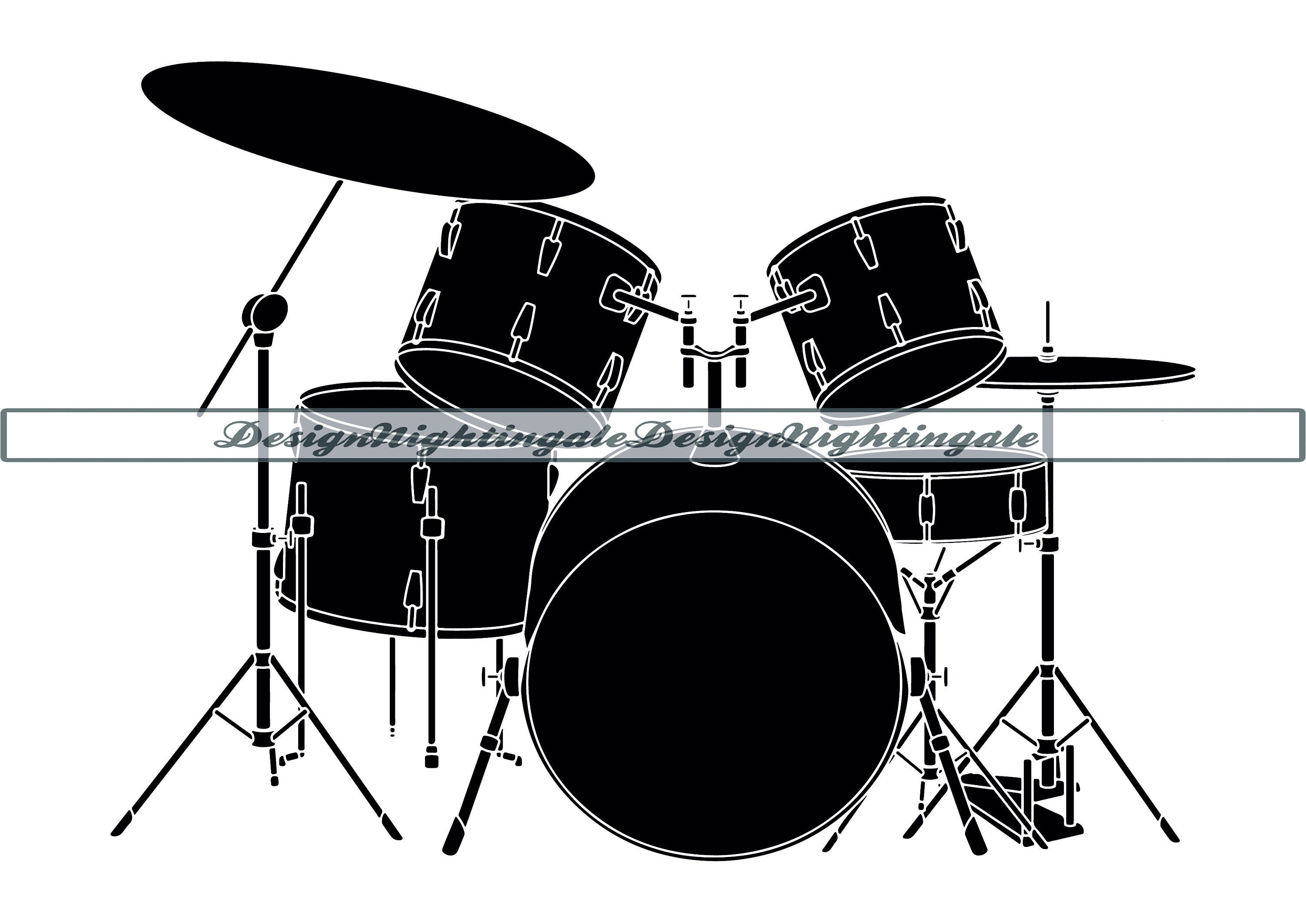 Drums 3 SVG Drumming SVG Drummer SVG Drums Clipart Drums - Etsy Canada