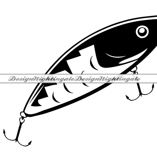 Fishing Lure Vector - Etsy