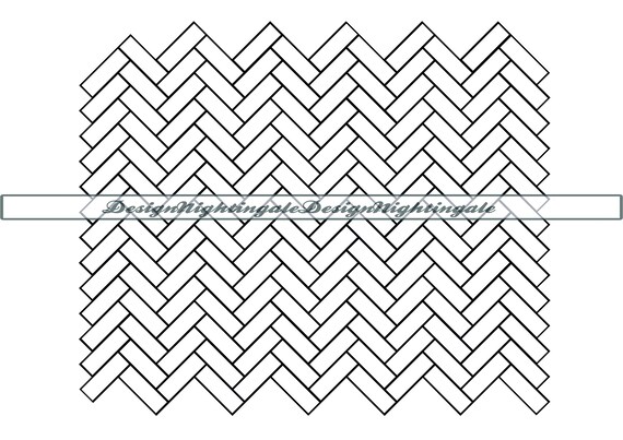 Herringbone Pattern SVG Seamless Herringbone Pattern Bricks - Etsy