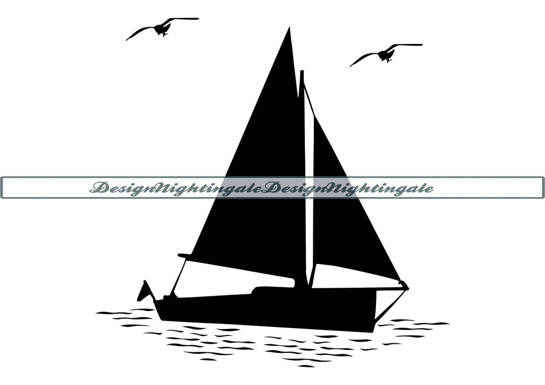 Sailboat SVG, Sailing SVG, Nautical SVG, Sailboat Clipart, Sailboat ...