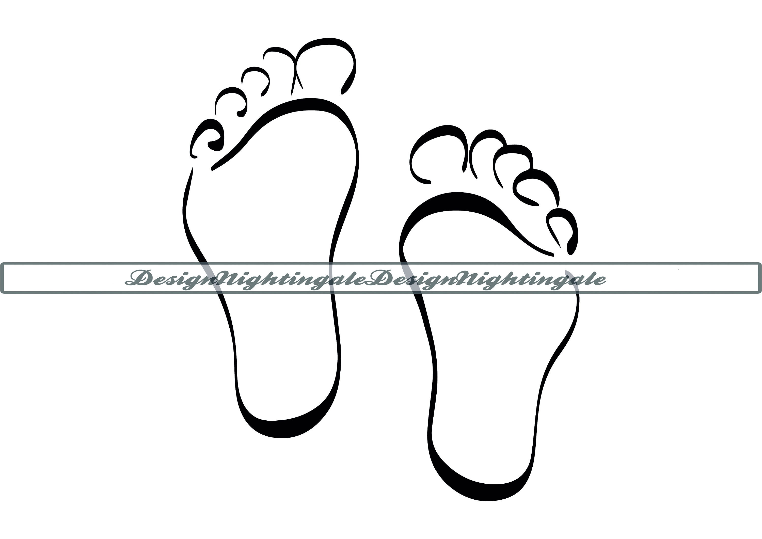 Foot Print Outline