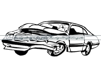 Car Accident SVG, Smashed Car Svg, Car Accident Clipart, Car Accident ...