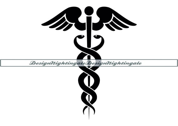 Medical Symbol 2 SVG Caduceus Symbol SVG Healthcare Svg - Etsy