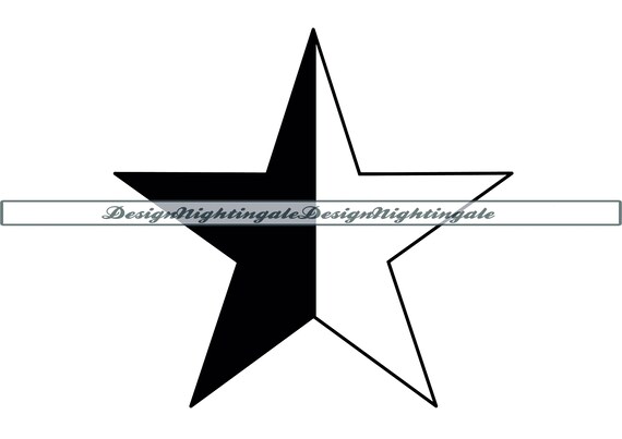 Anarcho Pacifism Symbol SVG Anarchy Star SVG No Violence - Etsy