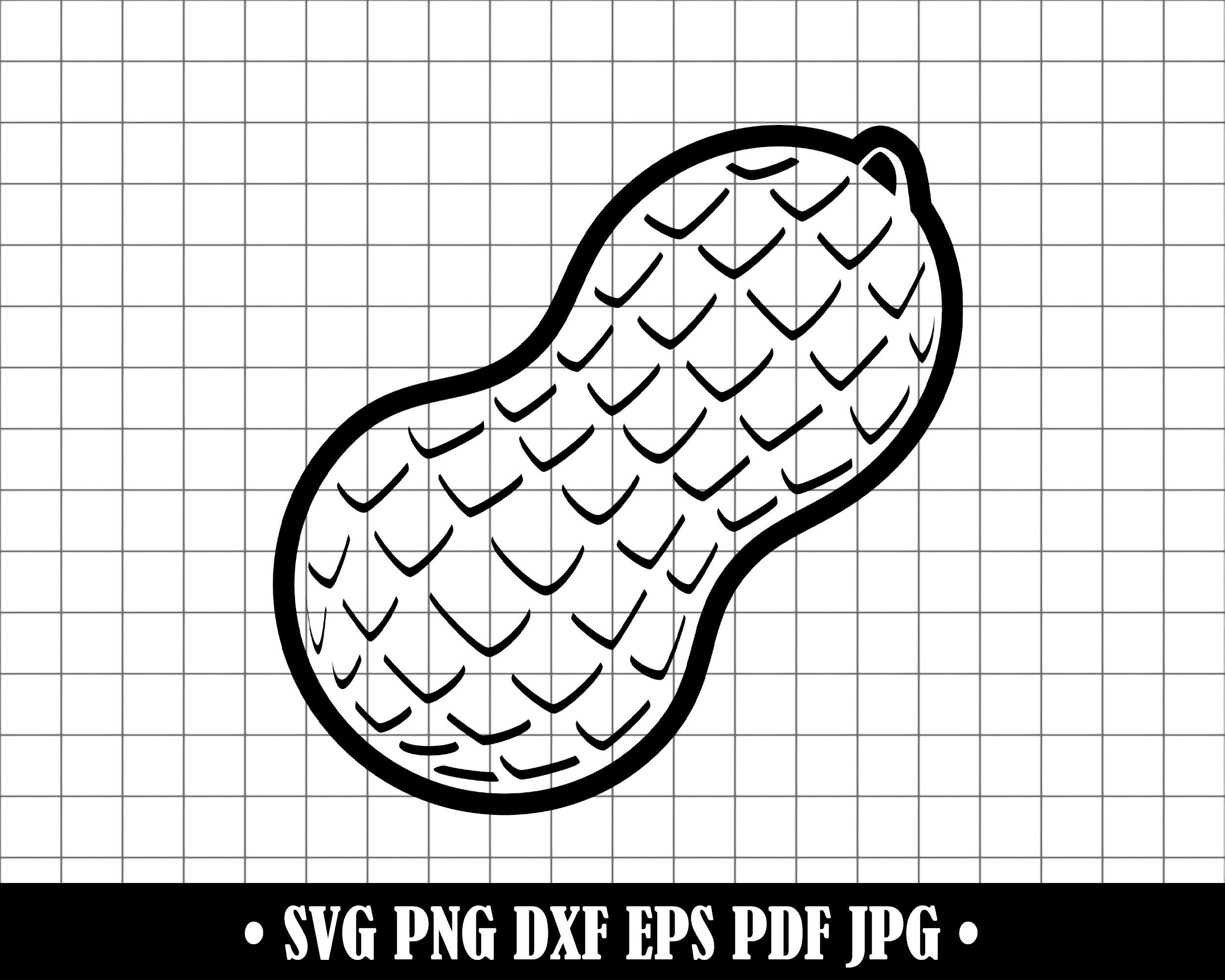 Peanut Outline Png