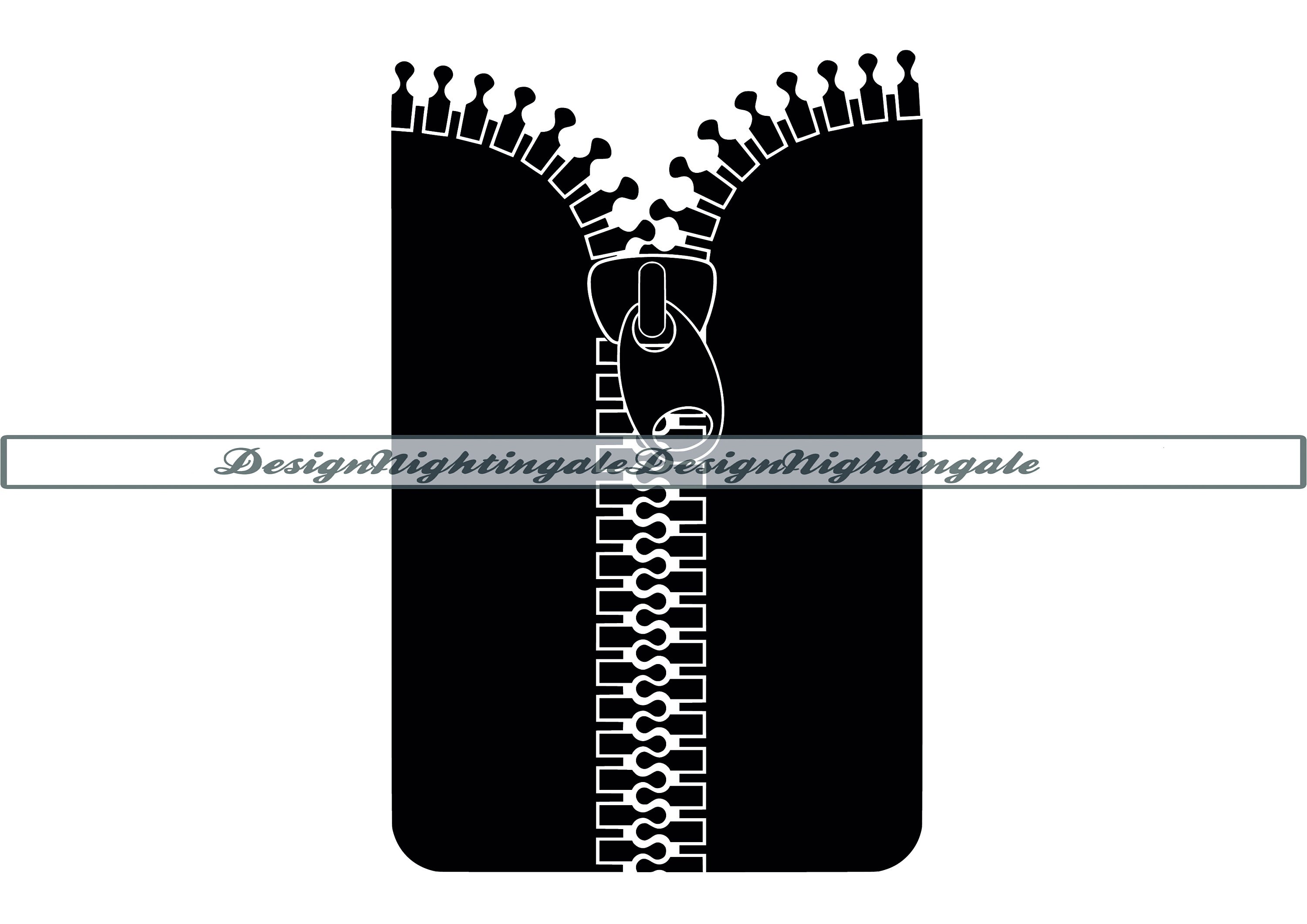 Zipper 2 SVG Zipper Clipart Zipper Files for Cricut Zipper - Etsy