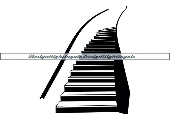 Stairs 2 SVG Staircase SVG Steps SVG Stairs Clipart - Etsy Canada