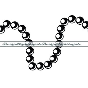 Pearls SVG, Pearl Necklace Svg, Pearls Clipart, Pearls Files for Cricut ...