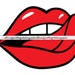 Teeth Biting Tongue SVG, Luscious Lips SVG, Red Lips SVG, Clipart ...