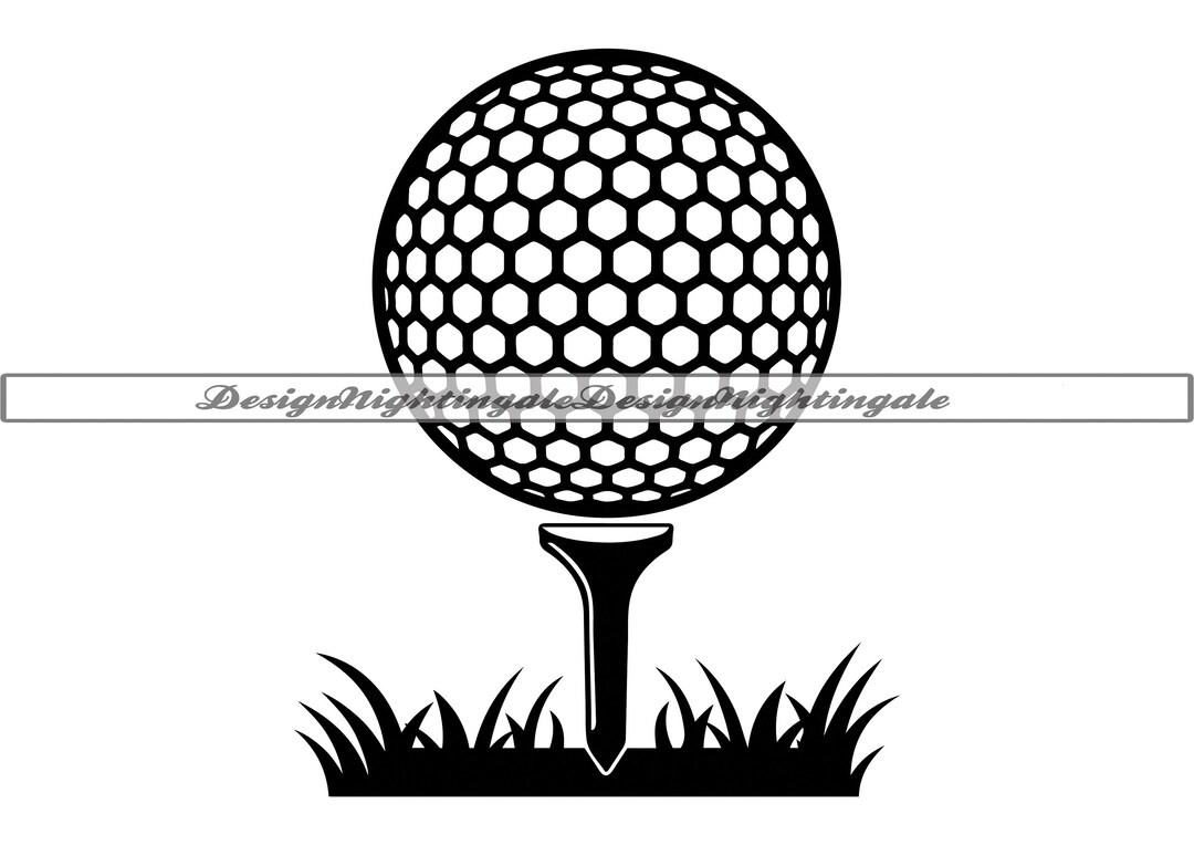 Golf Ball SVG, Golf Tee SVG, Golf SVG, Golf Ball Clipart, Golf Ball ...