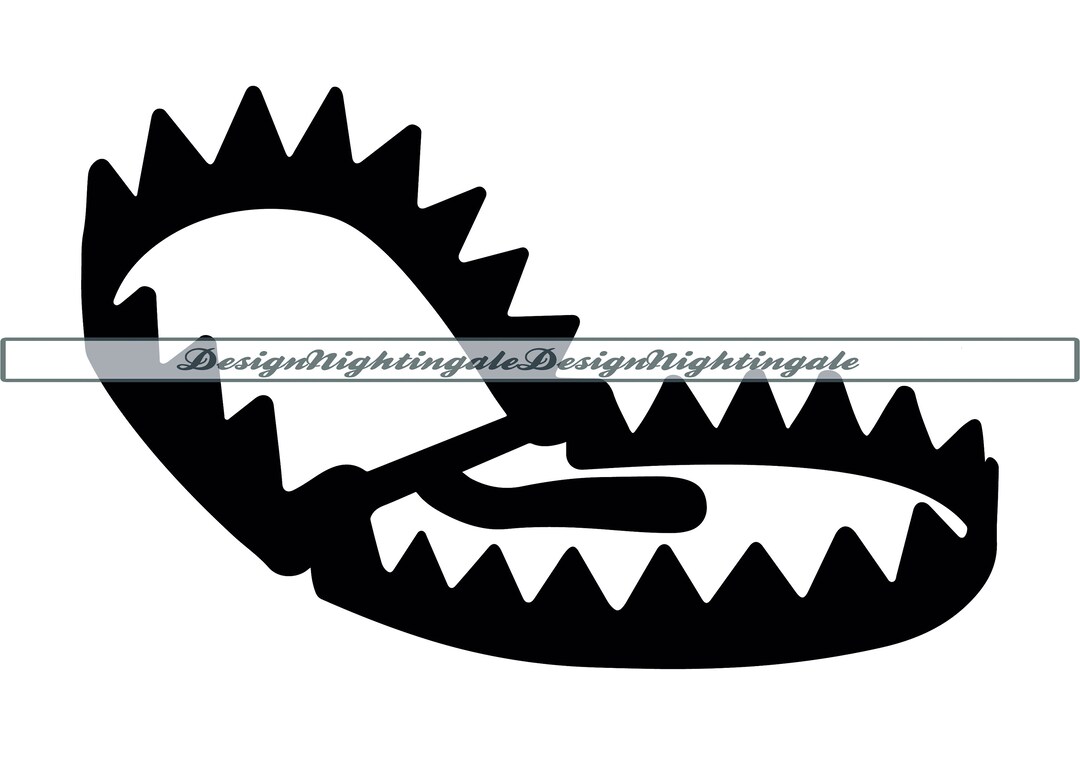 Hunting Trap #2 SVG, Hunter Trap SVG, Trap SVG, Trap Files for Cricut ...