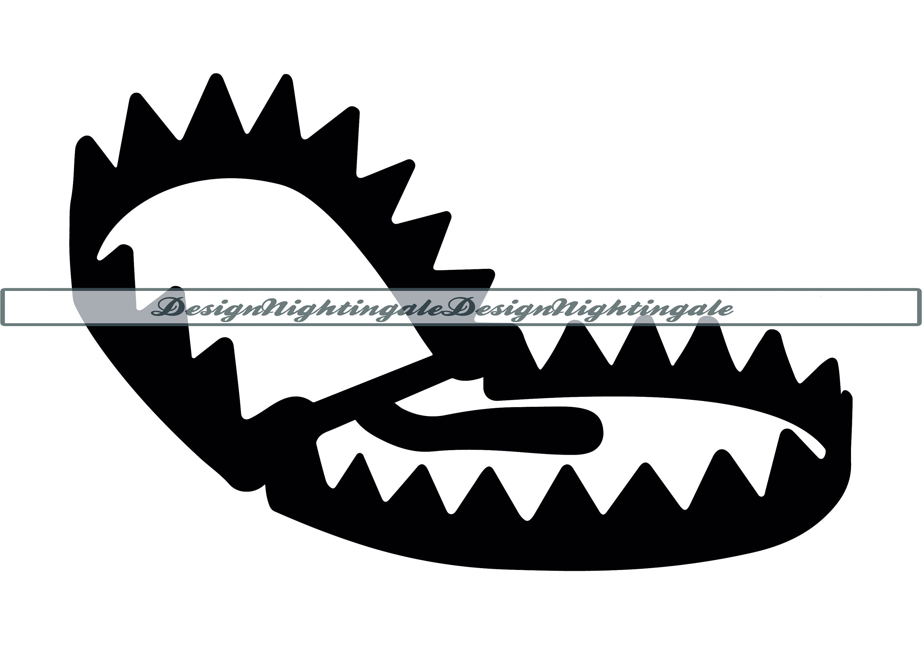 Hunting Trap #2 SVG, Hunter Trap SVG, Trap SVG, Trap Files for Cricut ...