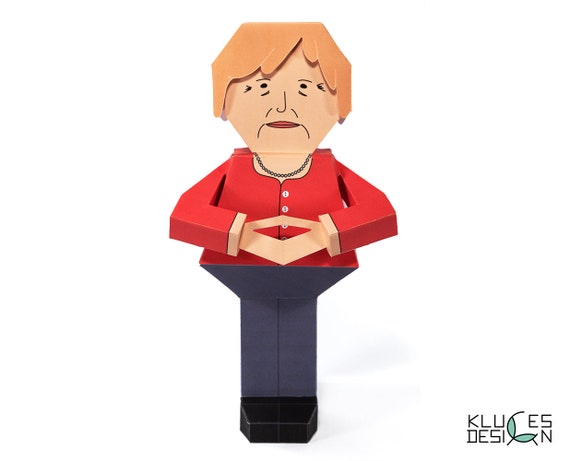 Paper Angie DIY Bastelbogen PDF Template 3D Papercraft | Etsy