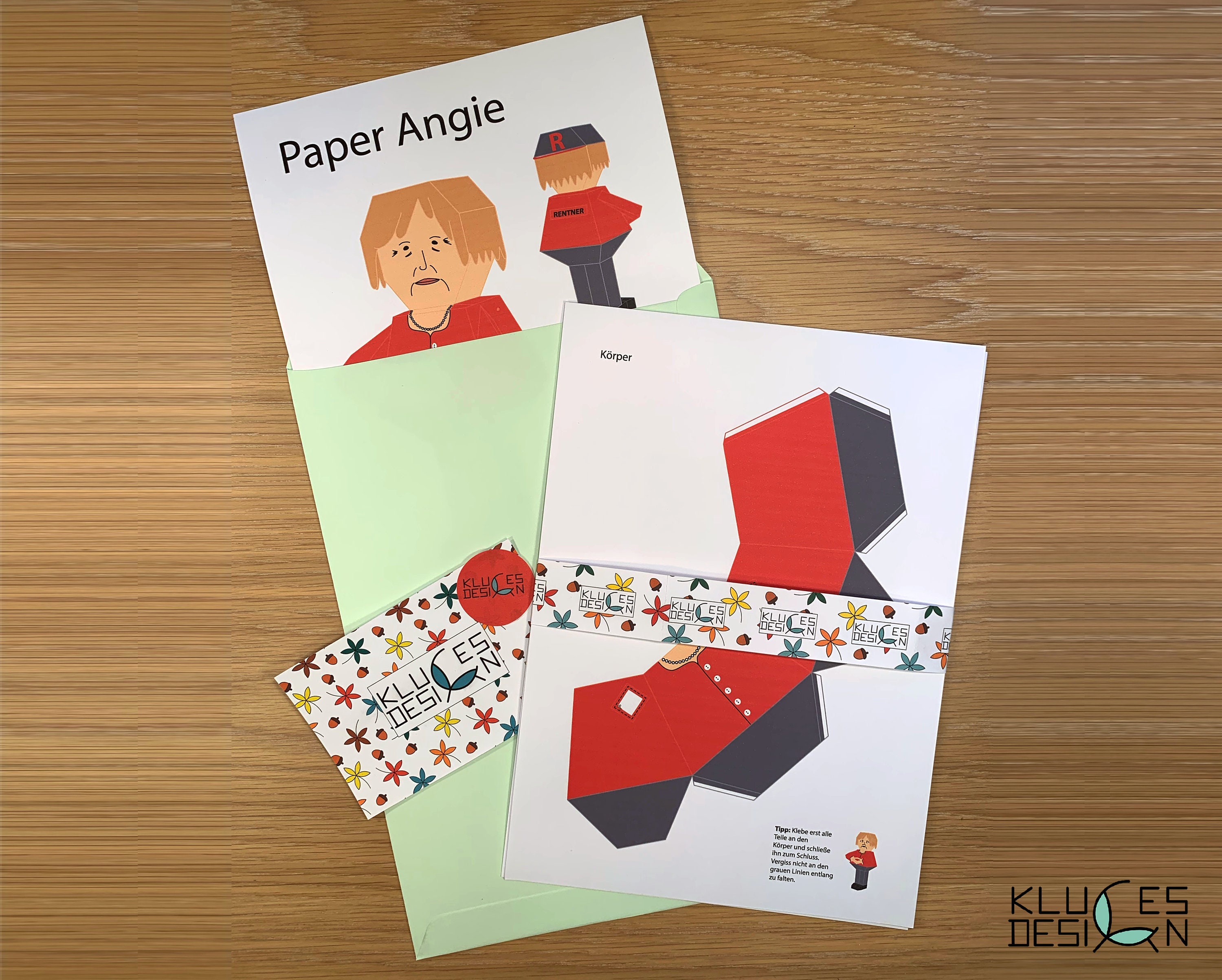Paper Angie, DIY Handicraft Sheet, PDF Template, 3D Papercraft Doll ...