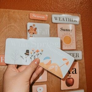 Preschool Morning Calendar 2022-2023- Circle Time- With Seasons ...