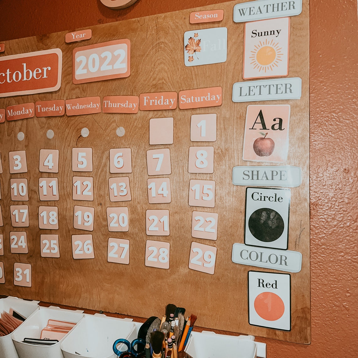 Preschool Morning Calendar 2022-2023- Circle Time- With Seasons ...