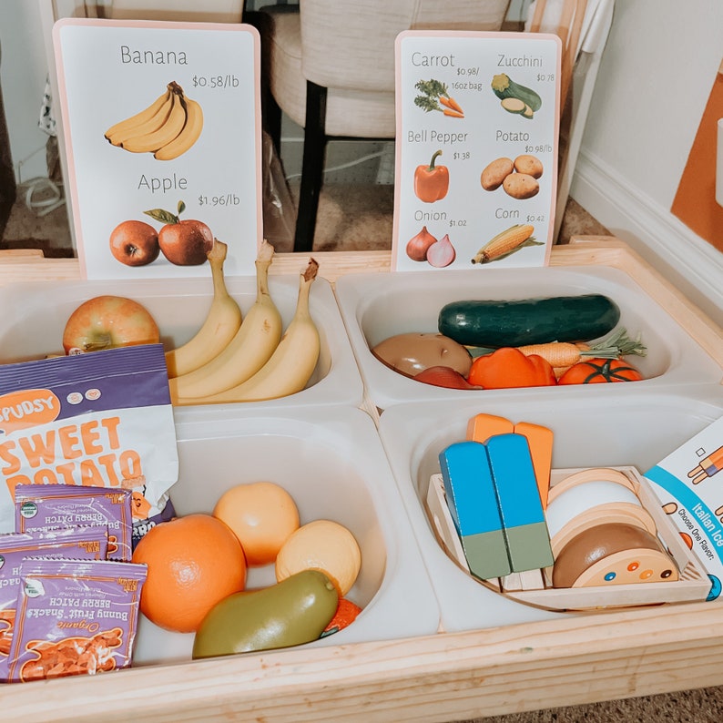 Spanish Grocery Store Print Out- Kids Print Out-flisat Setup- Pretend ...