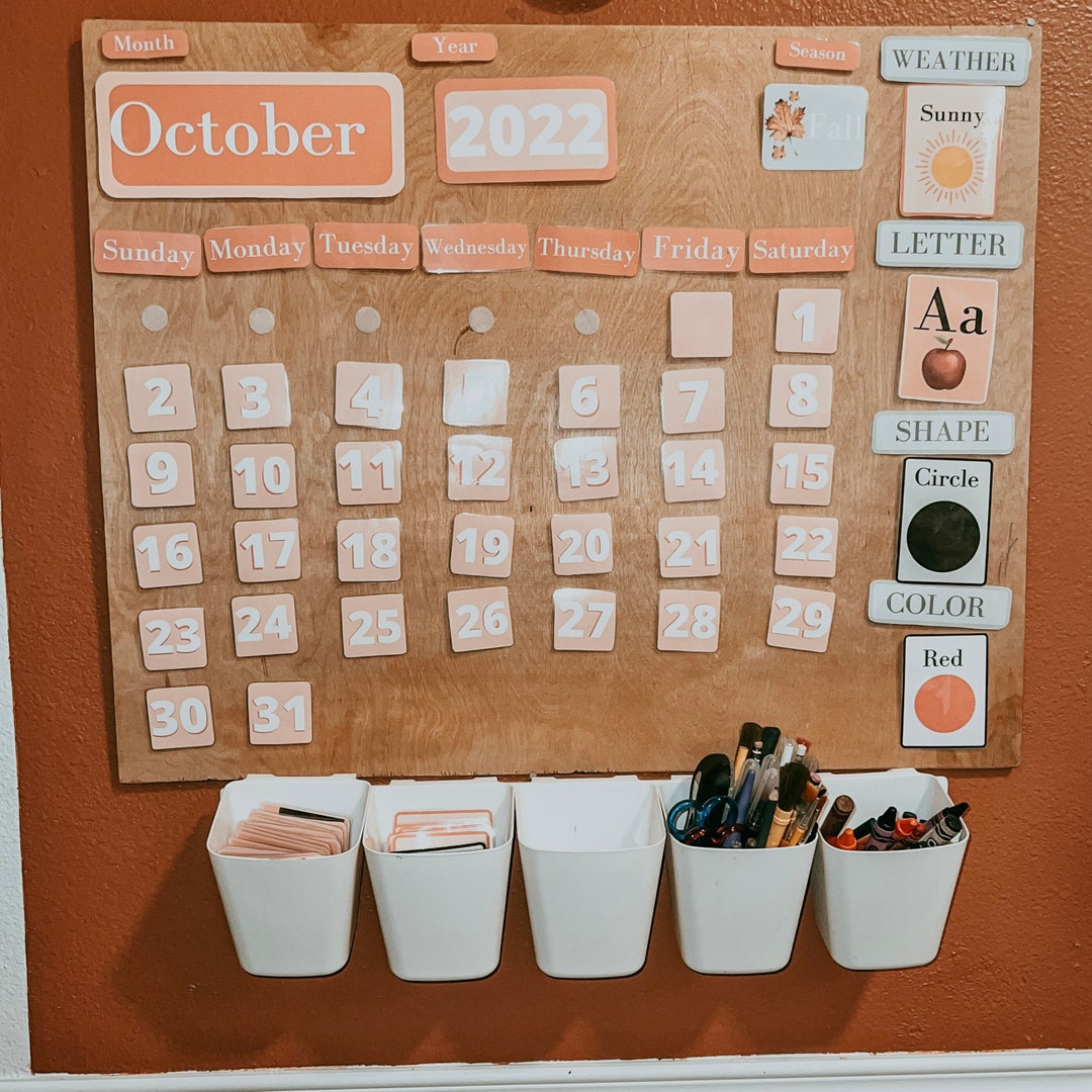 Preschool Morning Calendar 2022-2023- Circle Time- With Seasons ...