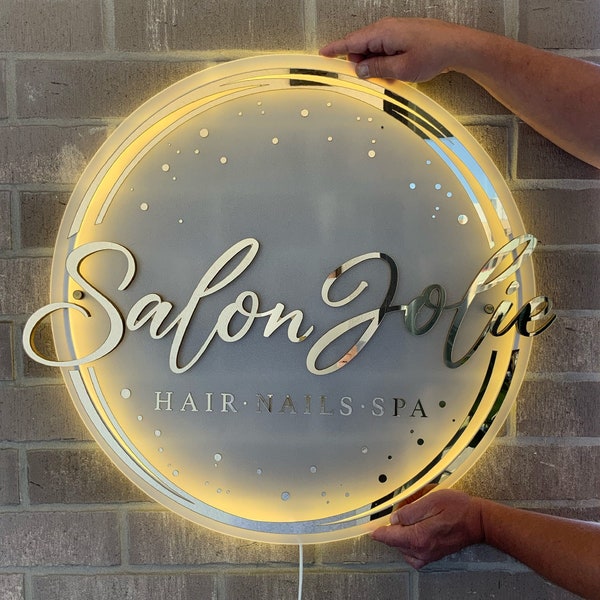 Salon Sign - Etsy