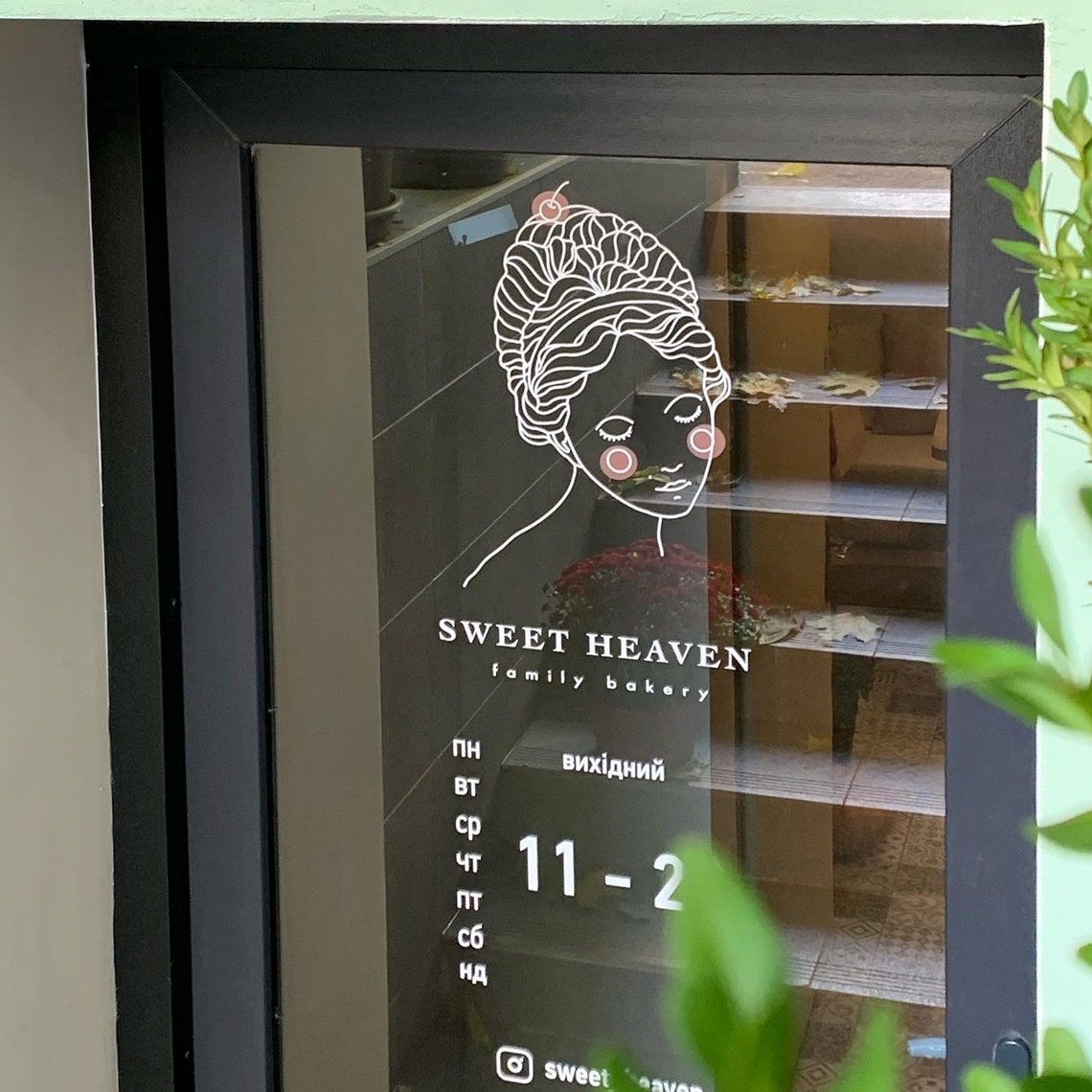 Customizable Window Decal Business Vinyl Decal Window Door - Etsy