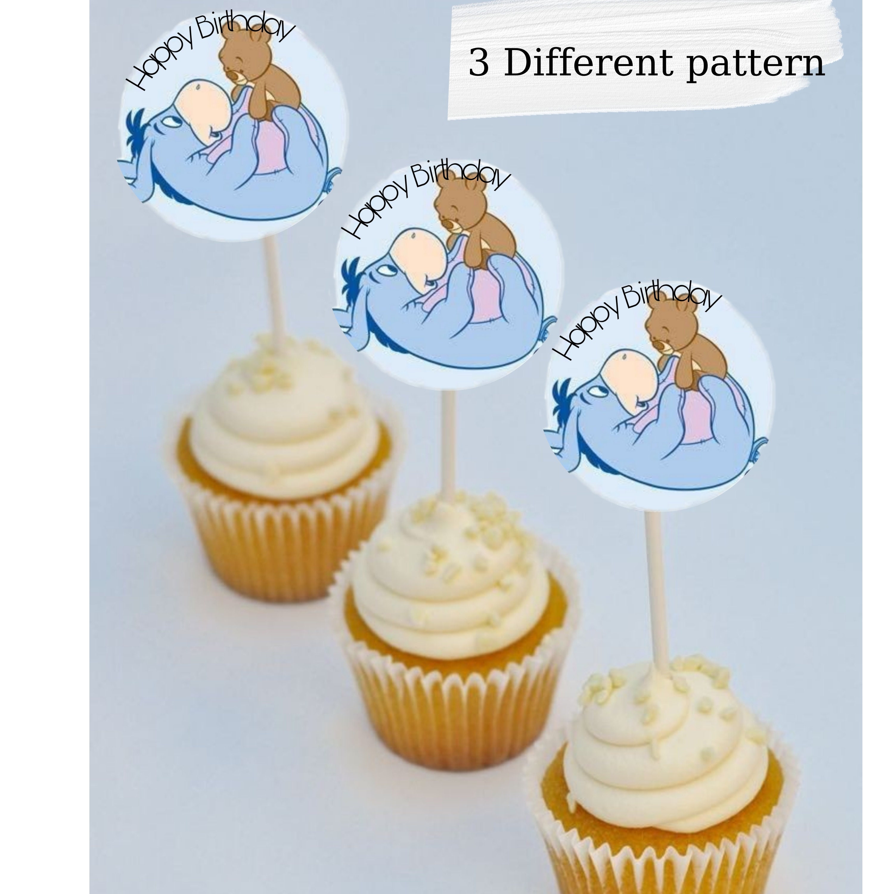 Winnie the Poo 1 Year Old Happy Birthday Flagswinnie the Poo - Etsy
