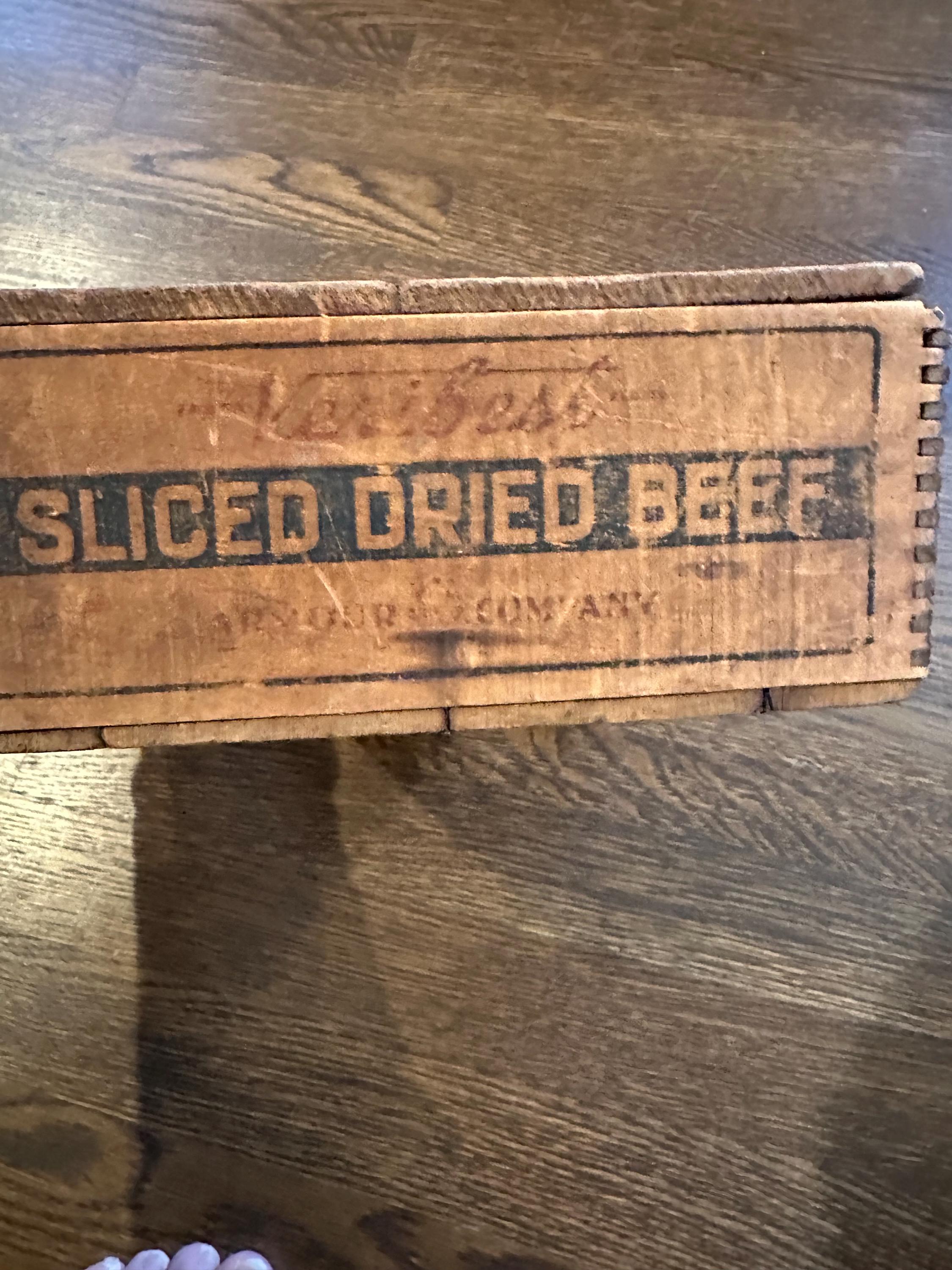 Vintage Wooden Crate Advertising Box Primitive Rustic Box Veribest ...